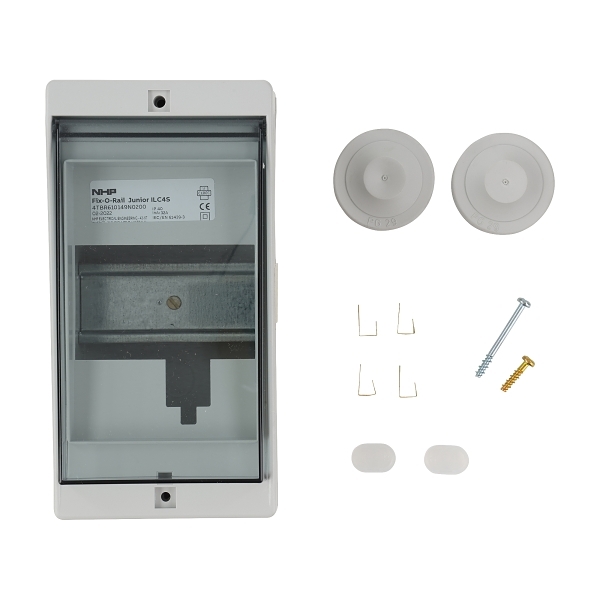 NHP DIN-T Meter Isolator Pole Cover 4 Way Surface suit 1Pole and 3Pole ...