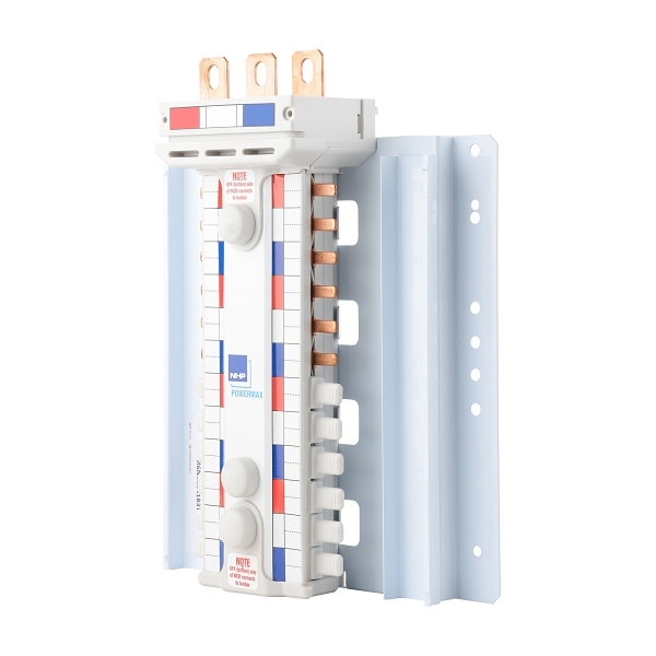 NHP POWERMAX MOD6 Busbar Chassis 250A 24 Way 3Pole Top Feed