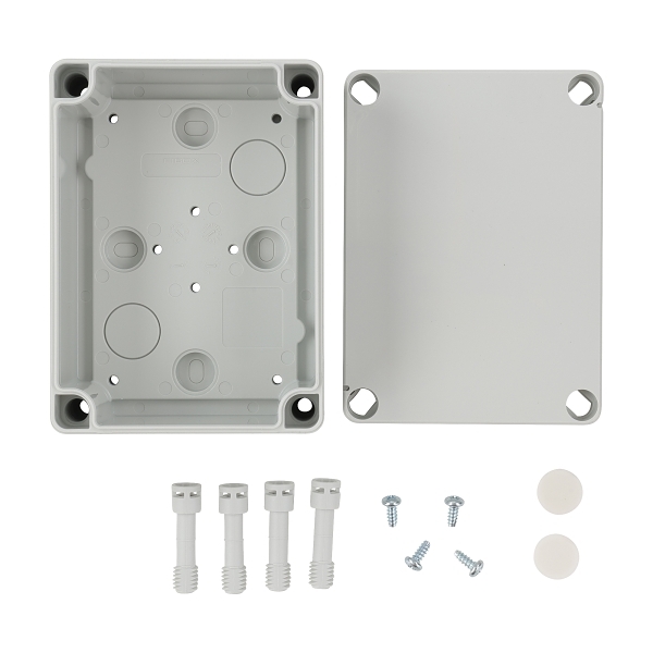 NHP NLINE NLP Terminal Box Plastic IP65 H130 x W95 x D65mm Grey