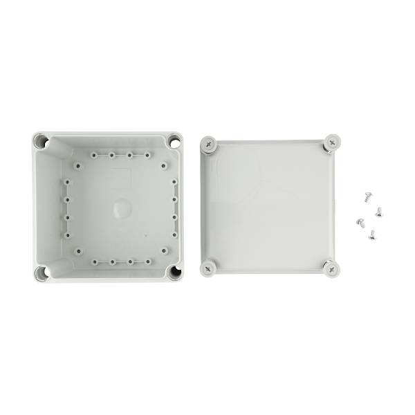 Fibox SOLID Terminal Box PC IP66 and IP67 H190 x W190 x D130mm Grey
