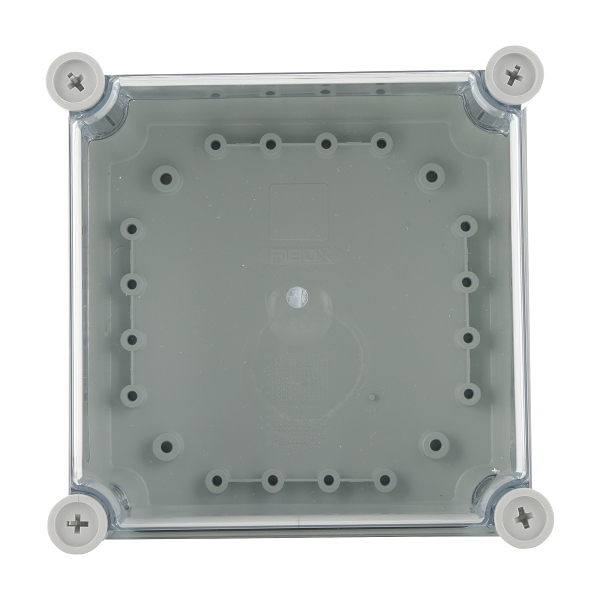 Fibox SOLID Terminal Box PC IP66 and IP67 H190 x W190 x D180mm Clear