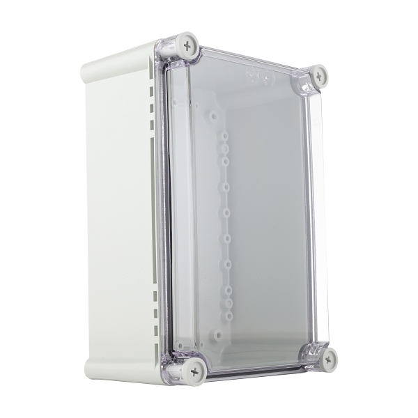 Fibox SOLID Terminal Box PC IP66 and IP67 H190 x W280 x D130mm Clear