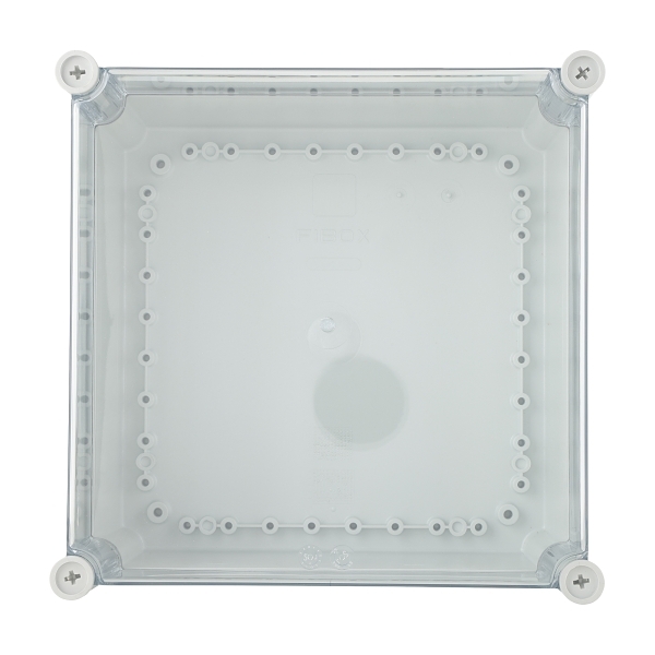 Fibox SOLID Terminal Box PC IP66 and IP67 H280 x W280 x D180mm Clear