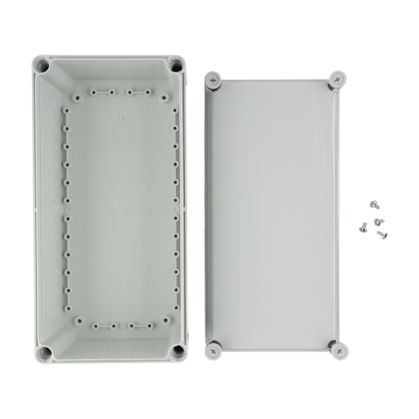 Fibox SOLID Terminal Box PC IP66 and IP67 H190 x W380 x D130mm Grey