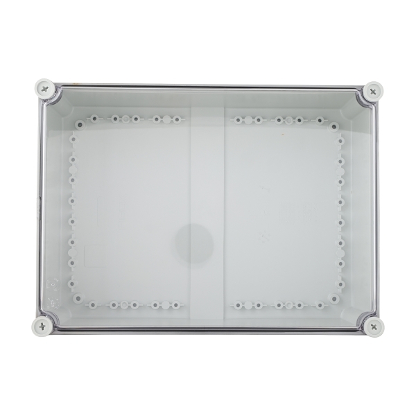 Fibox SOLID Terminal Box PC IP66 and IP67 H280 x W380 x D130mm Clear