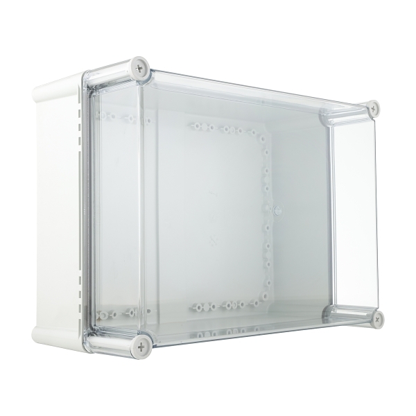 Fibox SOLID Terminal Box PC IP66 and IP67 H280 x W380 x D180mm Clear