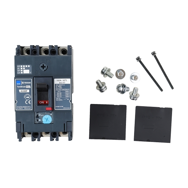 Terasaki TemBreak PRO MCCB 160 Frame 36kA 3P 63A Adj. Thermal Fix. Magnetic