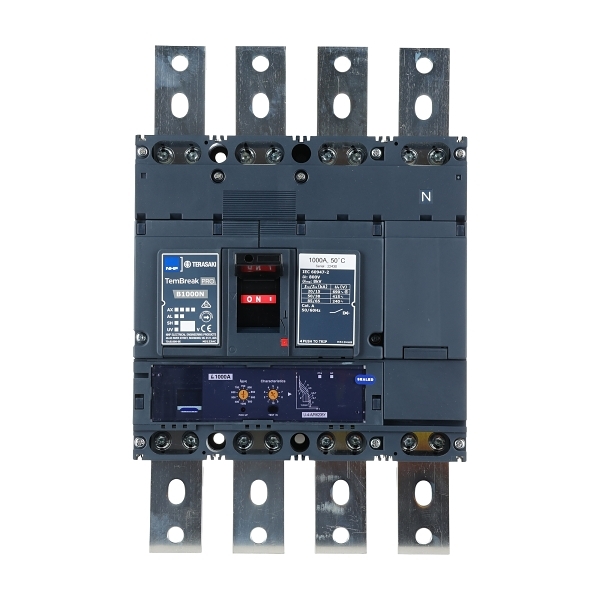 Terasaki TemBreak PRO MCCB 1000 Frame 50kA 4P 1000A Basic Electronic