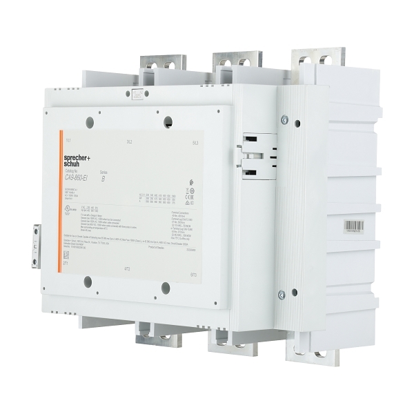S&S CA9 Contactor 500kW 3Pole 100 to 250VAC and VDC Electronic Coil 1NO ...