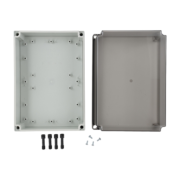 Fibox MNX Terminal Box PC IP66 and IP67 High Box H180 x W255 x 150mm Clear