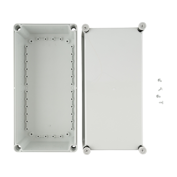 Fibox SOLID Terminal Box PC IP66 and IP67 H190 x W380 x D180mm Grey