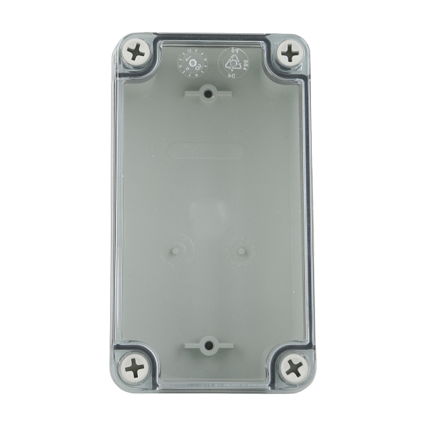 Fibox Piccolo Terminal Box PC IP66 and IP67 H80 x W140 x D65mm Clear