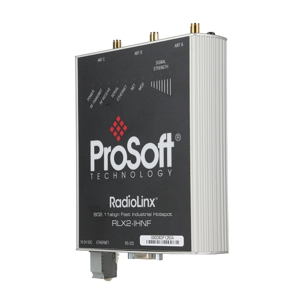 ProSoft Radio Radio Ih 802.11abgn Fast Industrial Hotspot with 2dBi Stub Antenna