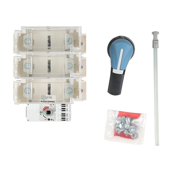 Socomec SSF Fuse Switch kit, w/ External Handle, suits BS fuses, 3P 315A