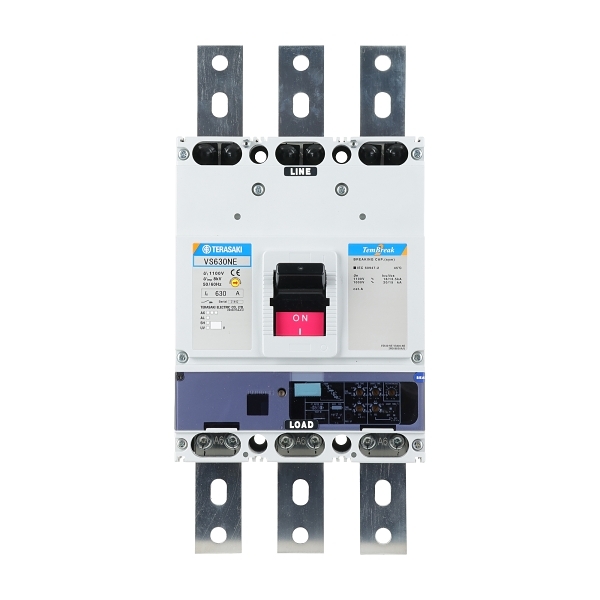 Terasaki TemBreak 1 MCCB 1000V AC 20kA 3Pole 630A Electronic Kit