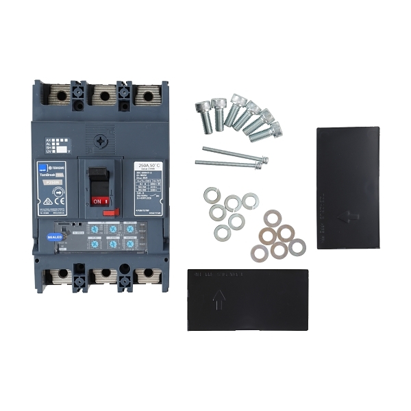 Terasaki TemBreak PRO MCCB 250 Frame 50kA 3P 100A Basic Electronic