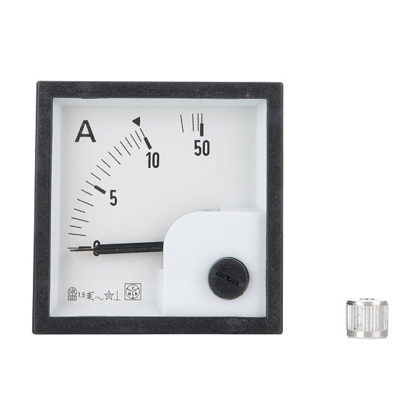 IME Analogue Ammeter Direct Connect Scale 0 to 5A Overrange Maximum 25A AC