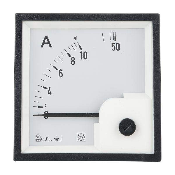 IME Analogue Ammeter Direct Connect Scale 0 to 25A Overrange Maximum ...