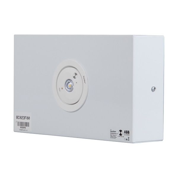 Stanilite Nexus RF Platinum Emergency Spitfire Dual LED Surface Mount