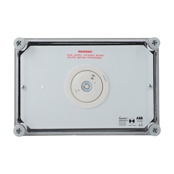 Stanilite Nexus LX Platinum Emergency Spitfire Dual LED IP67 Surface Mount
