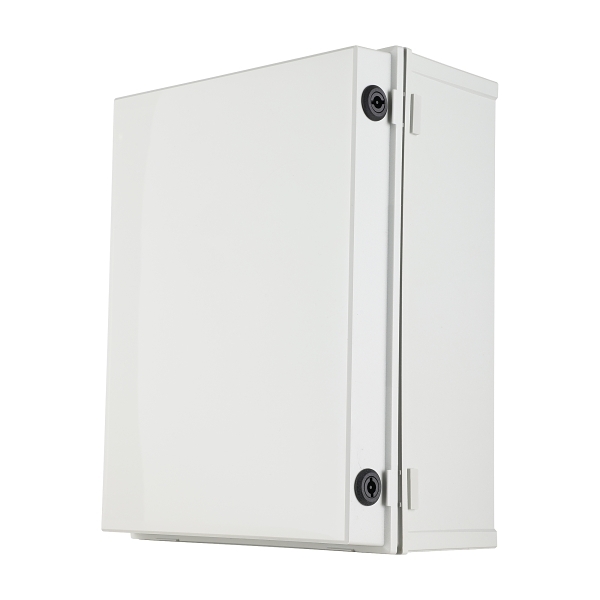 Fibox CAB Enclosure Wall Mount PC IP65 W300 x H400 x D180mm with Lock Grey