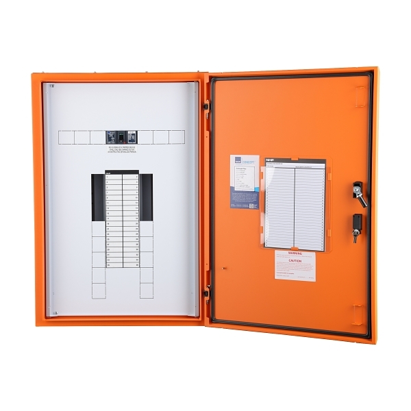 NHP Concept Plus Panelboard 864mm IP42 DinT 36 Way 250A NC Chassis 160A ...