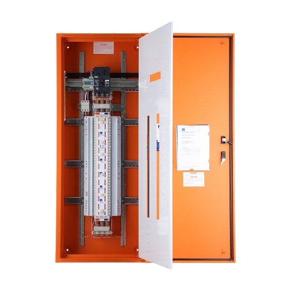 NHP Concept Plus P/board Metering 1512mm IP42 Dual Energy Meter Split ...