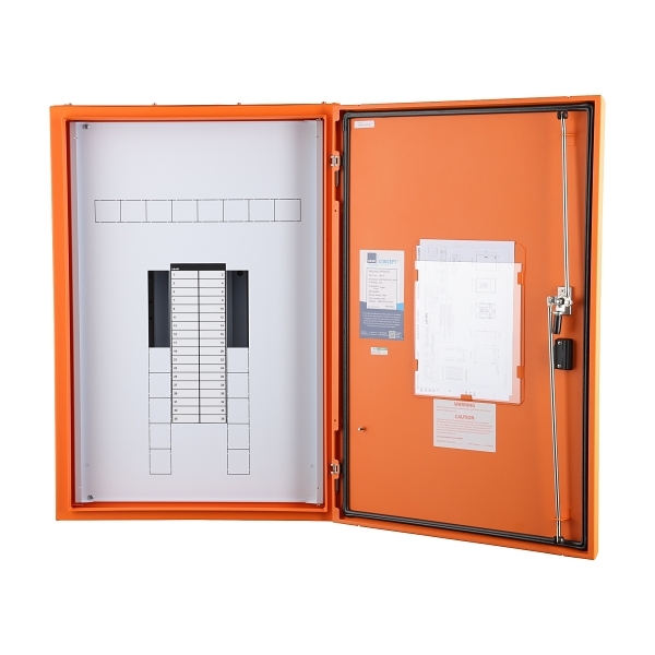 NHP Concept Premier Panelboard 864mm IP66 DIN-T 36 Way 250A No Main ...