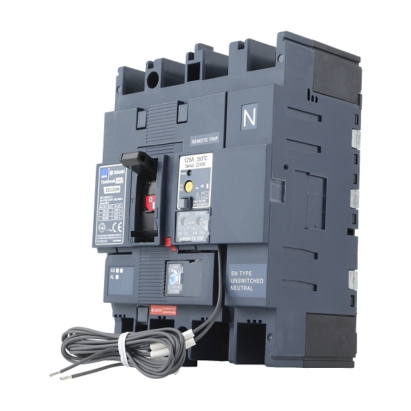 Terasaki TemBreak PRO ELCB 125 Frame 65kA 4P 50A 30mA 3A Adj. Thermal ...