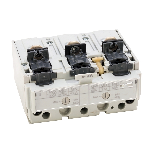 Allen-Bradley 140G MCCB H Frame Trip Unit 3P 90A Adjustable Thermal ...