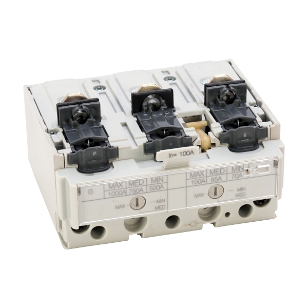 Allen-Bradley 140G MCCB H Frame Trip Unit 3P 100A Adjustable Thermal ...