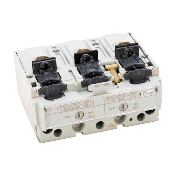 Allen-Bradley 140G MCCB H Frame Trip Unit 3P 110A Adjustable Thermal ...