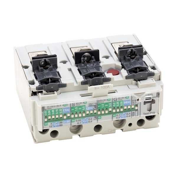 Allen-Bradley 140G MCCB H Frame Trip Unit 3P 100A Electronic LSIG