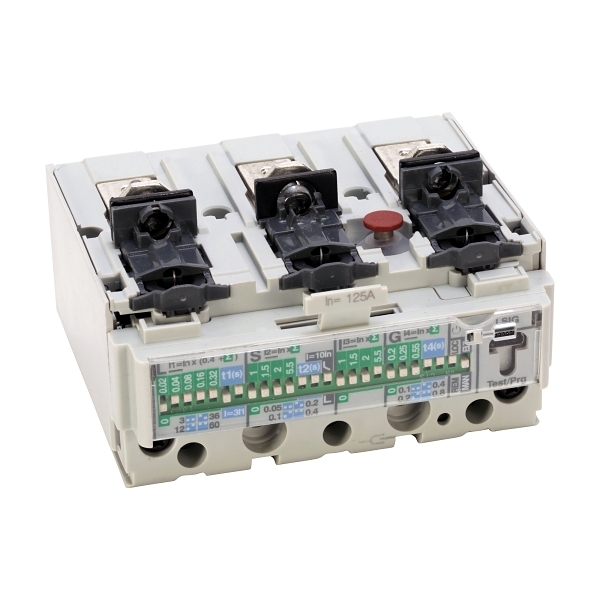 Allen-Bradley 140G MCCB H Frame Trip Unit 3P 120A Electronic LSIG