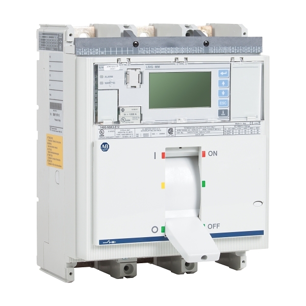 Allen-Bradley 140G MCCB N Frame 50kA 3P 1200A Electronic LSIG ...