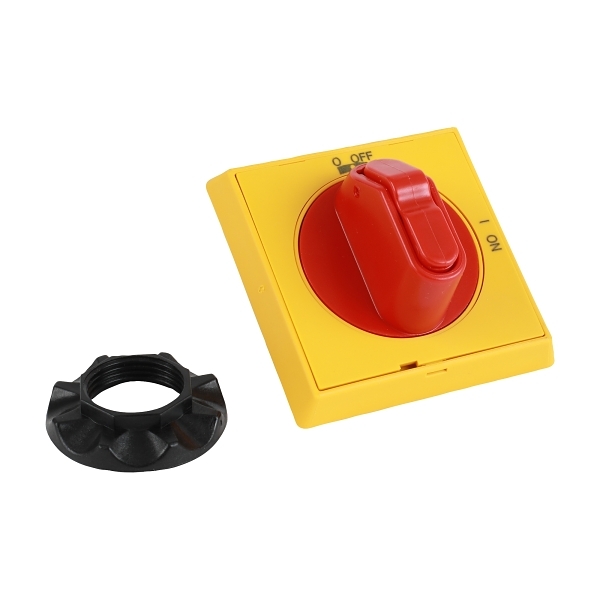 Allen-Bradley 140MP Door Coupling Handle Red and Yellow