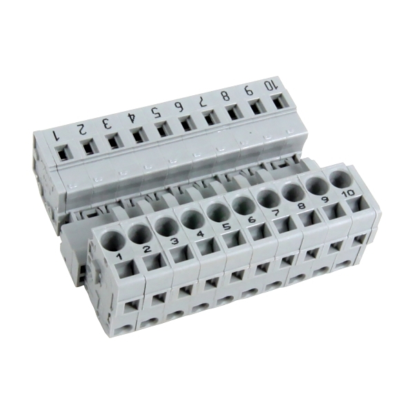 Allen-Bradley 141A 32513 Connector with Support 250V Max 10Pole