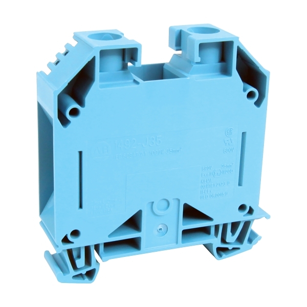 Allen-Bradley 1492-J Screw Connection Terminal 35mm 1 Level 2 Conductor ...