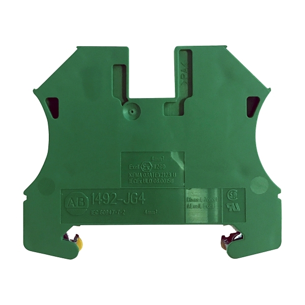 Allen-Bradley 1492-J Screw Connection Earth Terminal 4mm 2 Conductor ...