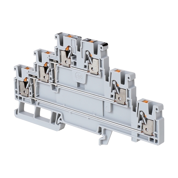 Allen-Bradley 1492-P Push In Terminal 2.5mm 3 Level 6 Conductor Entries ...