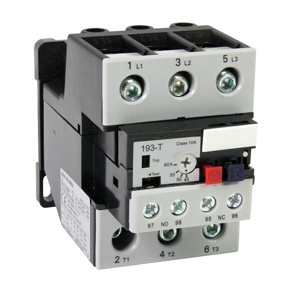 Allen-Bradley 193T Overload Thermal 45 to 60A Separate Mount