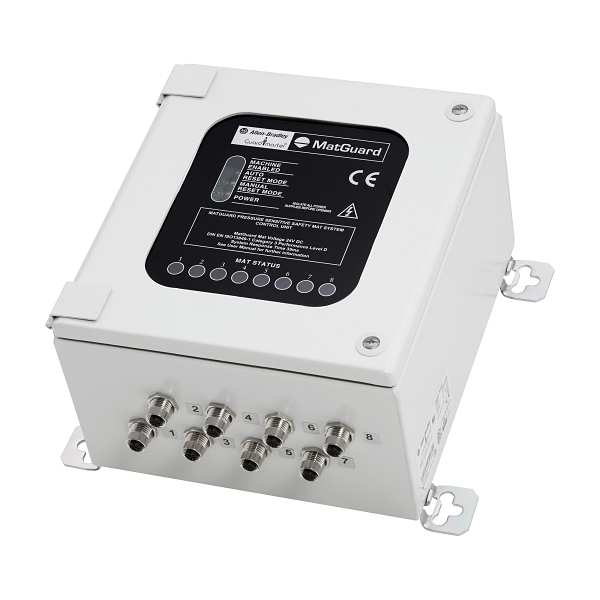 Allen-Bradley 440F Safedge MatGuard Manager 24V DC 8SM In 2NO Safety ...