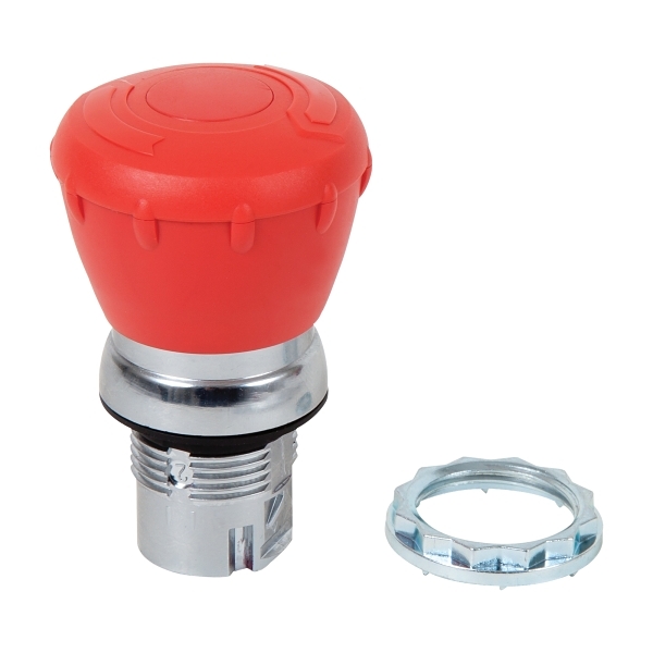 Allen-Bradley 800F E Stop 22.5 mm Head Only Metal Mushroom Head 40mm TTR Red