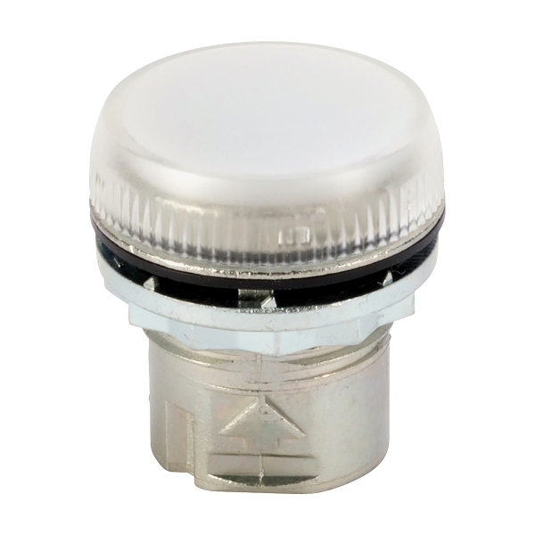 Allen-Bradley 800F Pilot Light 22.5 mm Head Only Metal Clear