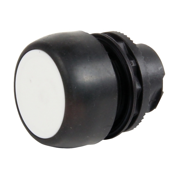 Allen-Bradley 800F Pushbutton 1 Speed White Horizontal Vertical Blank