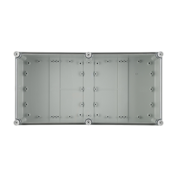 Fibox SOLID Terminal Box PC IP66 and IP67 H280 x W560 x D130mm Clear
