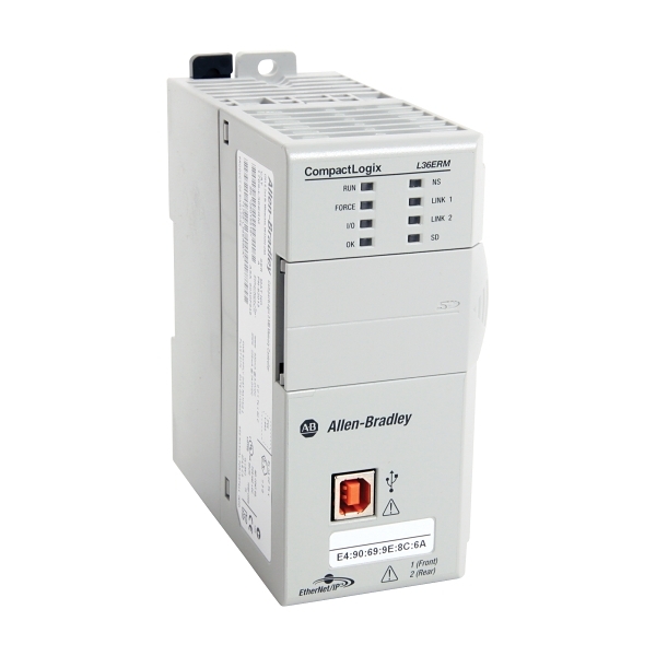 Allen-Bradley CompactLogix 1769 5370 L3 Processor 3MB 16 Axis