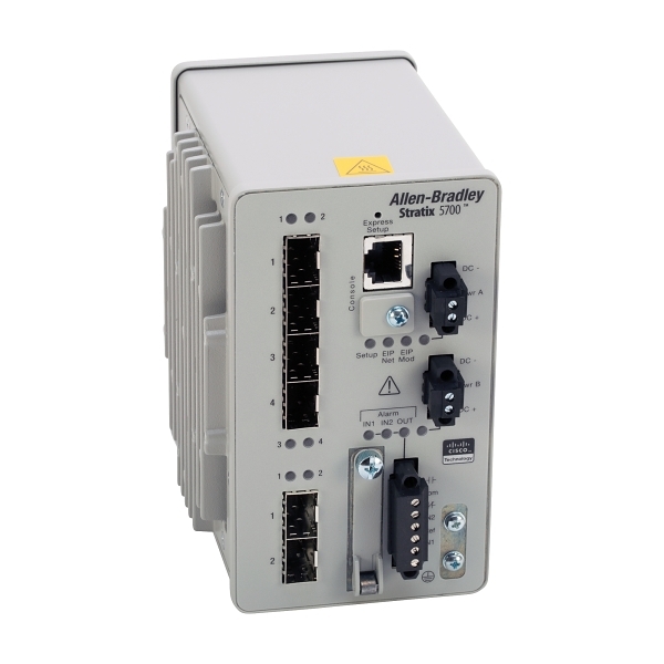 AB Stratix 5700 Switch, Managed,6 SFP slots(4 fast Ethernet ports;2 ...