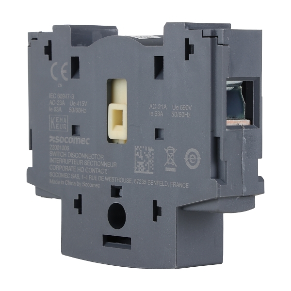 Socomec SLBM Fourth Pole Module - Switched, 63A