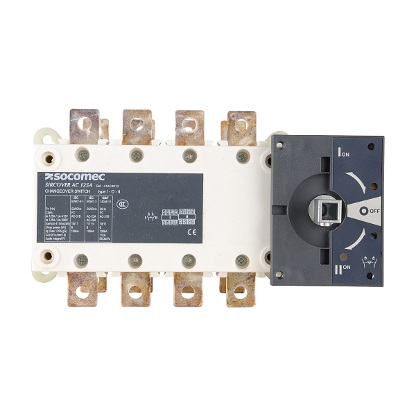Socomec SCO Manual Transfer Switch Body, 4 Pole 125A